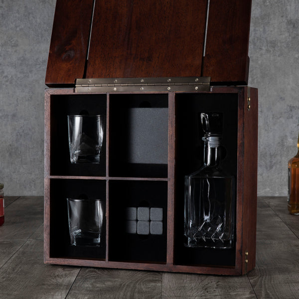 Whiskey Box Gift Set with Decanter – PICNIC TIME FAMILY OF BRANDS