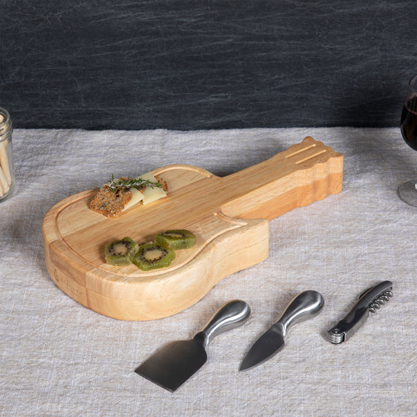Guitar Cheese Cutting Board & Tools Set – PICNIC TIME FAMILY OF BRANDS