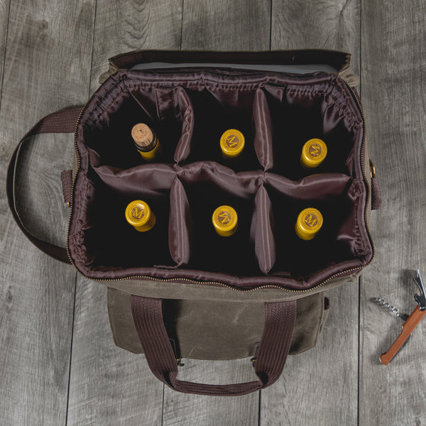 Weekender 6 Bottle Insulated Wine Bag – PICNIC TIME FAMILY OF BRANDS